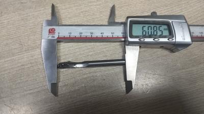 China Acrylic Diamond Straight Cutter 3.5mm Diamond Length  6mm Shank Diameter for sale