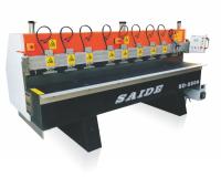 China Saw carriage forward speed 1-30mmin Acrylic Cutting Machine featuring 30mm axis dia main saw blade and powerful 11kw head saw motor for industrial for sale