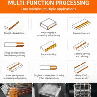 China Multifunctional Acrylic Trimming Machine 1065 | Edge Trimming, Chamfering, Groove Cutting & Polishing for sale