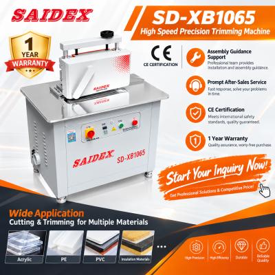 China High Speed 3000W Automatic Feeding Acrylic Chamfering Machine for Precision Trimming and Edge Banding for sale