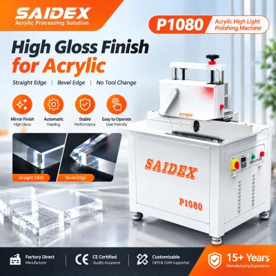 China P1080 Acrylic Polishing Machine for High-Gloss Straight and Bevel Edges（No need to change the tool） for sale