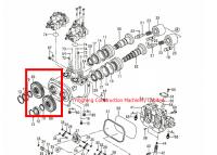 China Hitachi Excavator Hydraulic Pump Gear 3100993 3100994 for ZAXIS 160LC-3 to 280LC-3 for sale