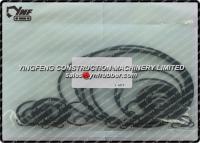 China Excavator Seal Kit Black Rubber Hydraulic Pump Parts for Caterpillar 312C 324 C75300011 for sale