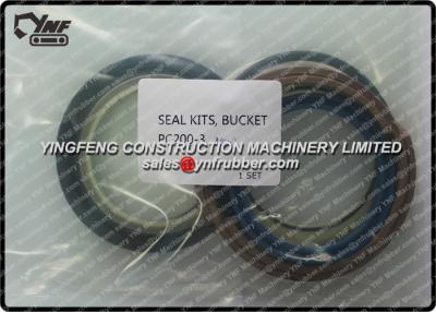 China Komatsu PC1250 PC1100 PC800-6 Excavator Swivel Joint Oil Seal Kit 703-11-95120 703-11-96120 for sale
