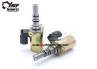 China YNF04695 Kobelco Excavator Safety Lock Solenoid Valve 2436R688S181 24V for sale