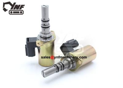 China YNF04695 Kobelco Excavator Safety Lock Solenoid Valve 2436R688S181 24V for sale