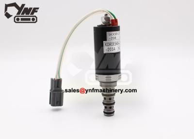 China EX200 Hitachi Excavator Solenoid Valve 4196411 0308702 0308703 4210647 24V Hydraulic for sale