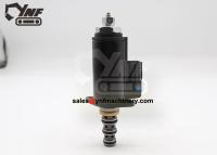 China Hydraulic Pump Solenoid Valve 24V DC Replacement for CX225SR Excavator KHJ15450 for sale