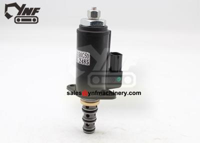 China Safety Lock Solenoid Valve 2436U1453F1 2436U1453F2 For Kobelco SK200LC Excavator for sale