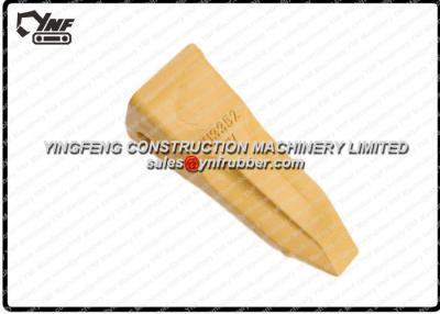 China Yellow Excavator Bucket Teeth 9W8452RC - 48-52 HRC Hardness, 17J Impact Resistance for Construction Machinery for sale