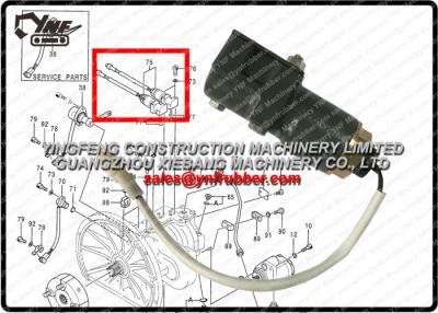 China Hitachi EX200-2 EX200LC-2 EX100-2 Excavator Solenoid Valve 9147260 9098250 for sale