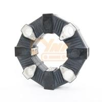 China YNF Natural Rubber Standard Universal Excavator Coupling Size 80 80A 80AS for Engine Parts for sale