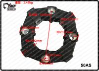 China YNF CF-A Size 50 50A Excavator Flexible Rubber Coupling for Hydraulic Pump for sale
