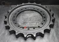 China YNF17553 Sprocket for JCB 220 Excavator 21 Teeth 20 Holes Heat Treated Alloy Steel for sale