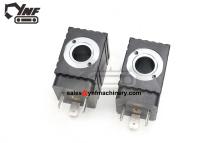 China 24V DC Solenoid Coil YNF17024 851011 ID12.5mm H34 for Hydraulic Valve Excavator for sale