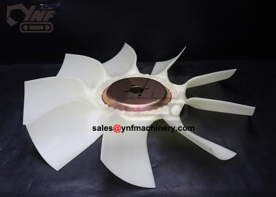 China YNF03076 DH258 9-Blade Cooling Fan 4-Hole Mounting for Excavator Engine for sale