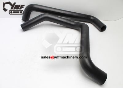 China Radiator Hose Set YNF05322 YNF05323 for 325D Excavator Upper Lower Rubber Hoses for sale