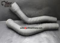 China Air Intake Hose YNF15394 YY11P01005P1 for SK200-8 Excavator Rubber 1 Piece for sale