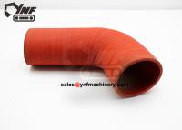 China Turbo Air Intake Hose YNF04281 193-2781 for E330C XCMG 470 Excavators Reinforced Rubber for sale