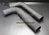 China YNF13074 Short Air Intake Hose for CAT E330C Excavator Reinforced Rubber 1 Piece for sale