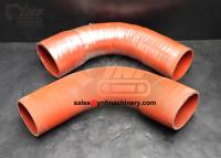 China YNF16891 Air Intake Hose for SH330 SH350 Excavators Reinforced Rubber High Temperature Resistant for sale