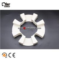 China YNF 240H Excavator Shaft Coupling Flexible Rubber Assembly PU+AL CE Certified White for sale