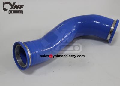 China Blue Silicone Air Intake Intercooler Hose YNF03278 VOE14618181 for EC210 EC210B EC240 EC290B Excavator for sale