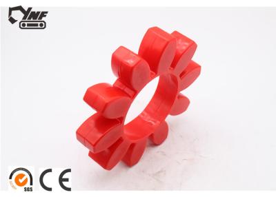 China Flexible Excavator PU Rubber Spider Coupling Standard Nonstandard 65mm OD 30mm ID for sale