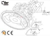 China PC200-7 Excavator Pilot Valve 702-21-55901 Steel Hydraulic Control Valve 21 MPa for sale