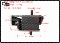 China Komatsu PC40 PC50 Excavator Rubber Engine Mount 20S-01-71310 | Natural Rubber Vibration Damping Cushion for sale