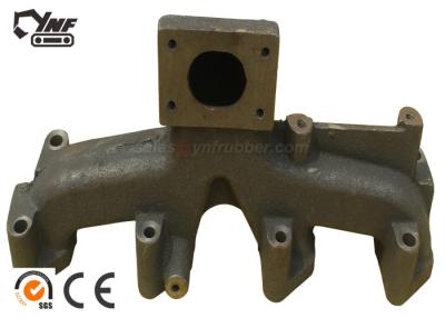 China OEM 4BD1 Engine Exhaust Manifold Cast Iron HT200 Excavator Parts 6 Months Warranty for sale