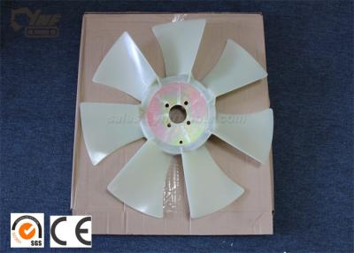 China Neutral Packing Excavator Spare Parts JCB60 Banana Blade Electric Fan 12V for sale