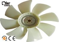 China 4BG1T Radiator Cooling Fan Blade for Excavator 600mm Diameter 8-Blade Design for sale