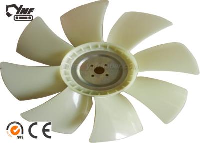 China 4BG1T Radiator Cooling Fan Blade for Excavator 600mm Diameter 8-Blade Design for sale