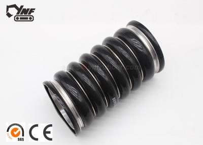 China VOE111110498 Black Intake Hose for Excavator Parts - 3° Misalignment Compensation, High Temperature Rubber Construction for sale