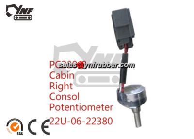 China Potentiometer Assy 22U-06-22380 for Komatsu PC300-8 PC400-8 PC350-8 Throttle Sensor YNF02590 for sale