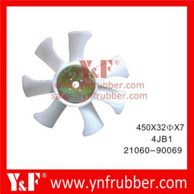 China Excavator Engine Cooling Fan Blade for Volvo, Komatsu, Hitachi - 8-inch & 12-inch Models for sale