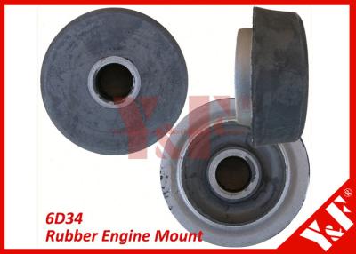 China Y&F Excavator Engine Mount Cushion for 6D34 Engine Type - Compatible with Daewoo, Hyundai, Hitachi, Komatsu Models for sale