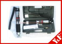 China Chrome Plated Heavy Duty Grease Gun with Double Cylinders 8000-12000 PSI Pistol Grip for sale