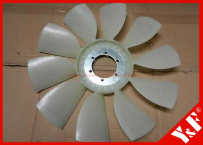 China Hyundai R210-5 Excavator Cooling Fan Blade D6BT Engine 6 Holes 10 Blades 620-108-128-6T10 for sale