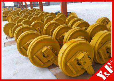 China Komatsu PC300-3/5 Front Idler - 40Mn Steel Forging with HRC 50-55 Hardness for Crawler Excavators for sale