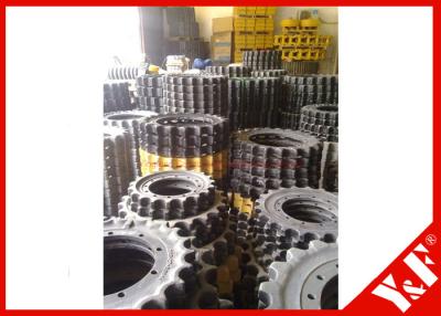 China Excavator Sprocket Undercarriage Parts 40Mn Steel Forging HRC 50-55 for Komatsu Hitachi for sale