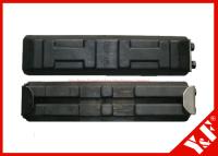 China 450mm Rubber Track Shoes for Excavator Undercarriage - HRC 50-55 Hardness, Premium Natural Rubber Construction for sale