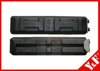 China 450mm Rubber Track Shoes for Excavator Undercarriage - HRC 50-55 Hardness, Premium Natural Rubber Construction for sale