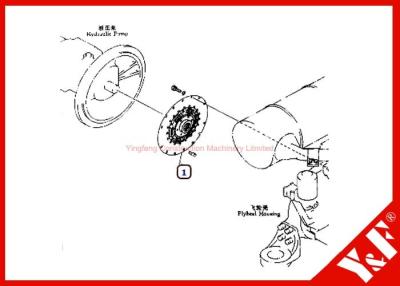 China Customized Komatsu Excavator Parts for sale