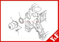 China Komatsu PC200-7 Water Pump Assembly 6735-61-1502 for 6D102 Engine - Compatible with Multiple Excavator Models for sale