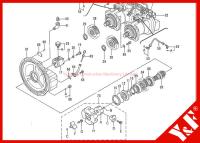 China Hitachi Excavator Engine Drive coupling to Engine Flywheel Mounting Hydraulic Pump Shaft for sale