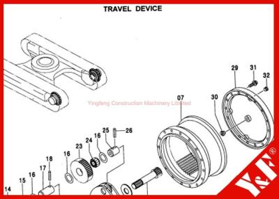 China Hitachi Excavator Spare Parts 9180429 1027082 4110369 4321887 3085566 for sale