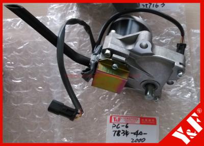China Komatsu PC200-6 Excavator Throttle Motor 7834-40-2000 7834-40-2001 Engine Control Actuator for sale