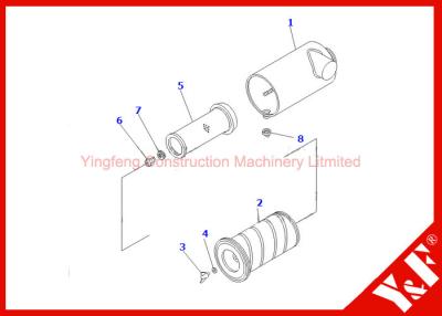 China Durable Excavator Air Cleaner Assembly 6206-83-7510 600-181-6050 600-181-6540 for sale
